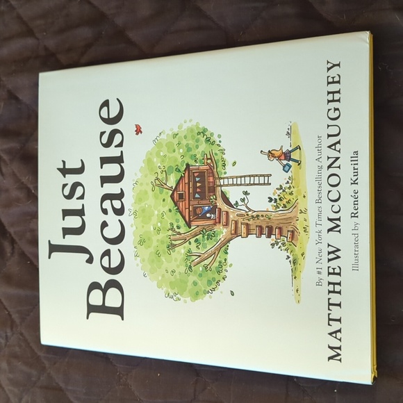 Other | Childrens Book Just Because By Matthew Mcconaughey | Poshmark